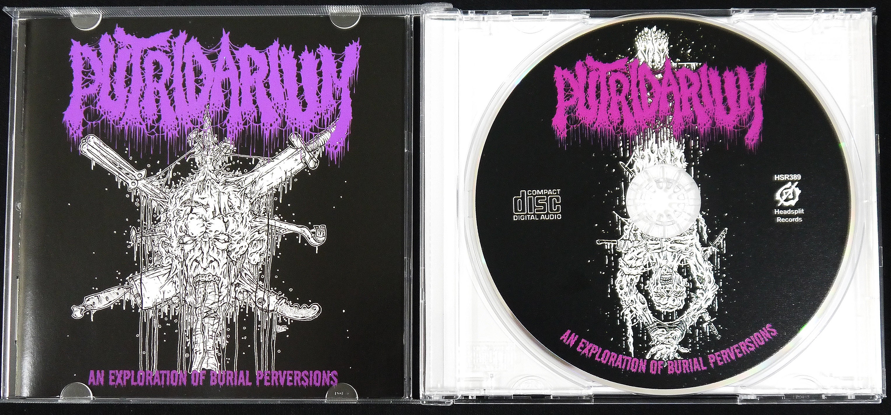 PUTRIDARIUM - An Exploration Of Burial Perversions CD – grindfather.prod