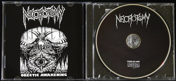 NECROTOMY - Orectic Awakening / Cranial Dismemberment CD – grindfather.prod
