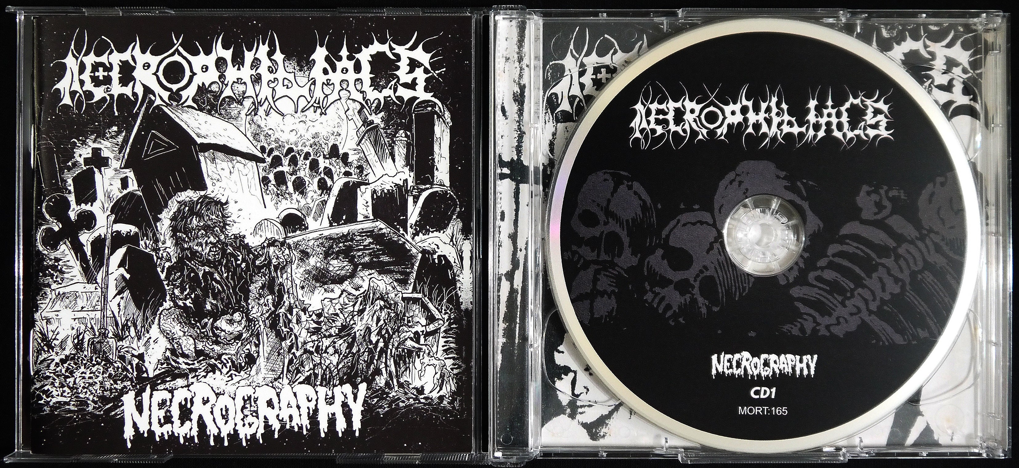 NECROPHILIACS - Necrography 2xCD – grindfather.prod