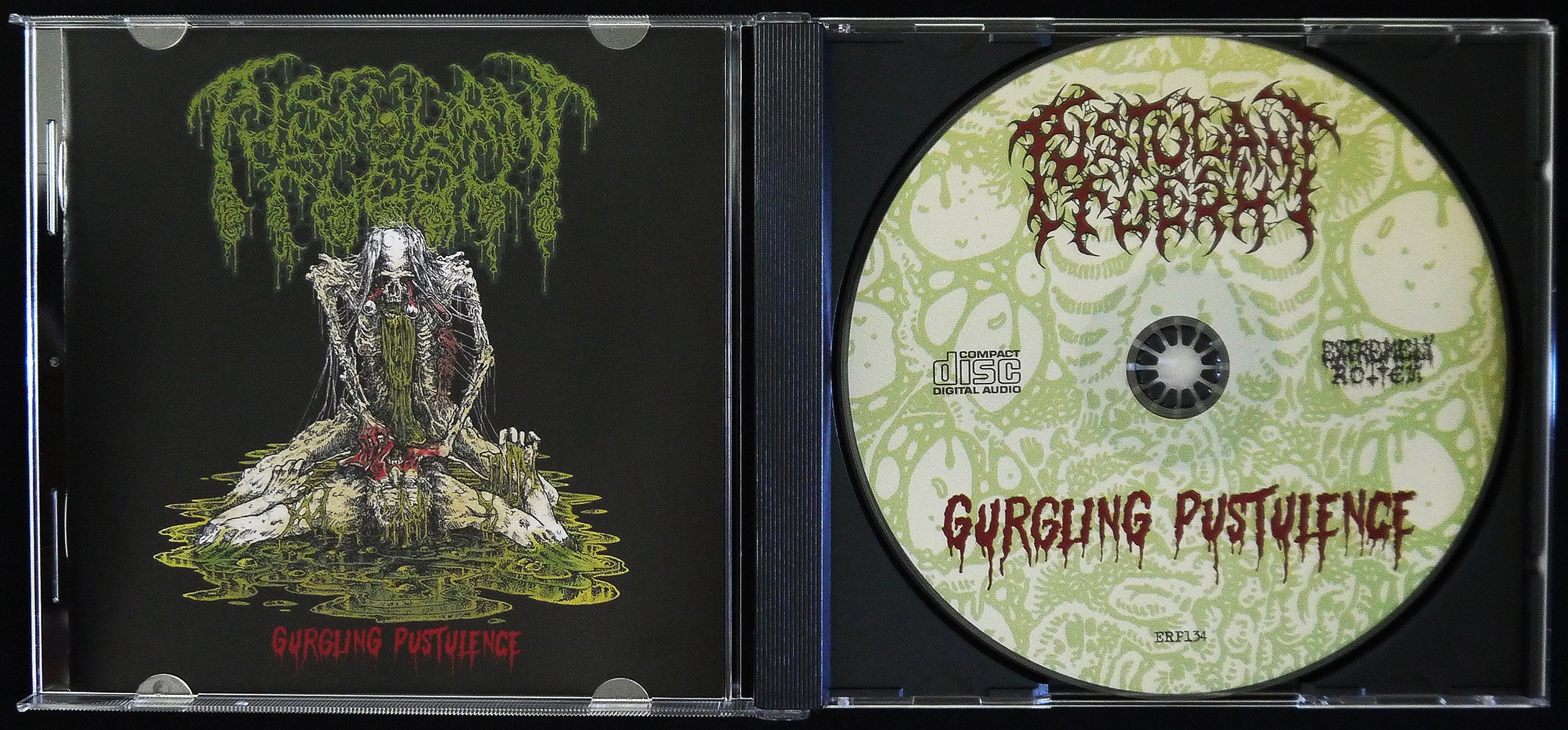 PUSTULANT FLESH - Gurgling Pustulence CD – grindfather.prod