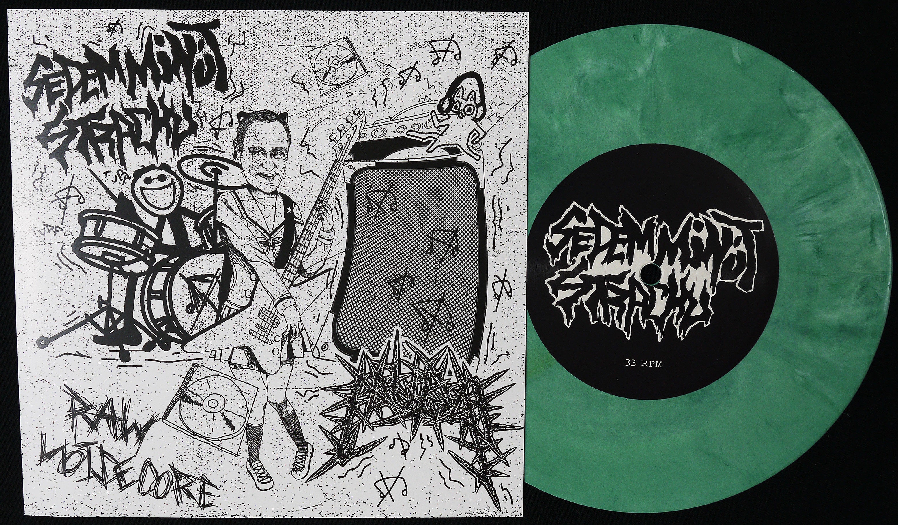 SEDEM MINUT STRACHU / MUDO - Split 7" – grindfather.prod