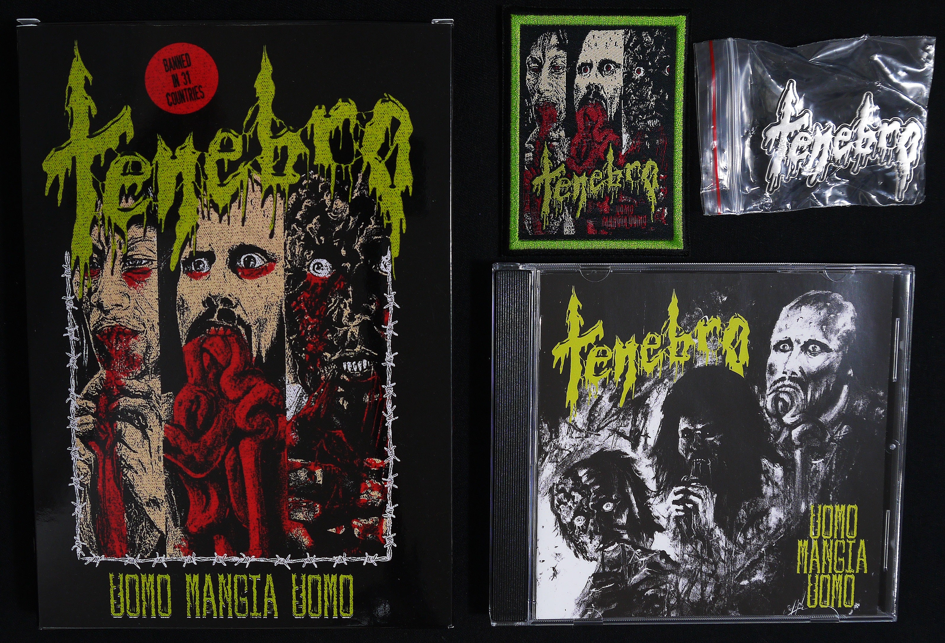 TENEBRO - Uomo Mangia Uomo CD – grindfather.prod