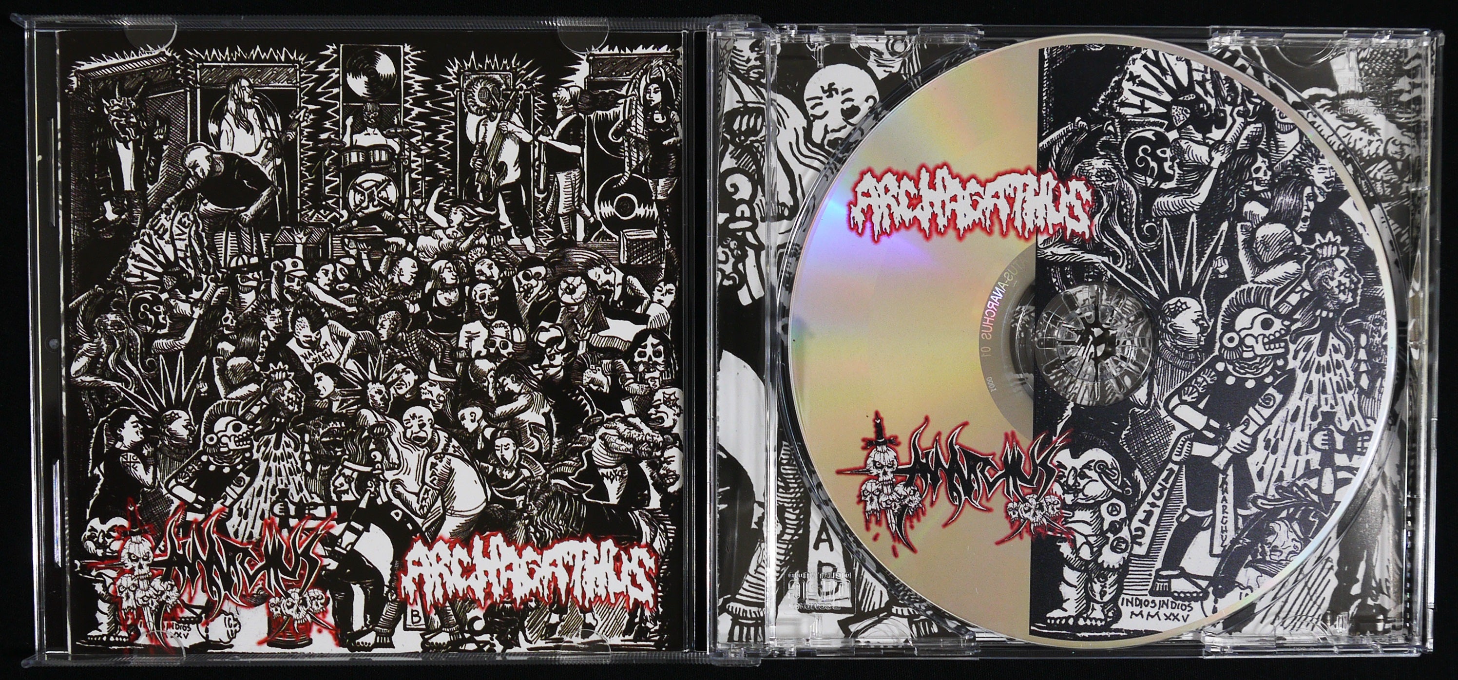 ANARCHUS / ARCHAGATHUS - Split CD – grindfather.prod
