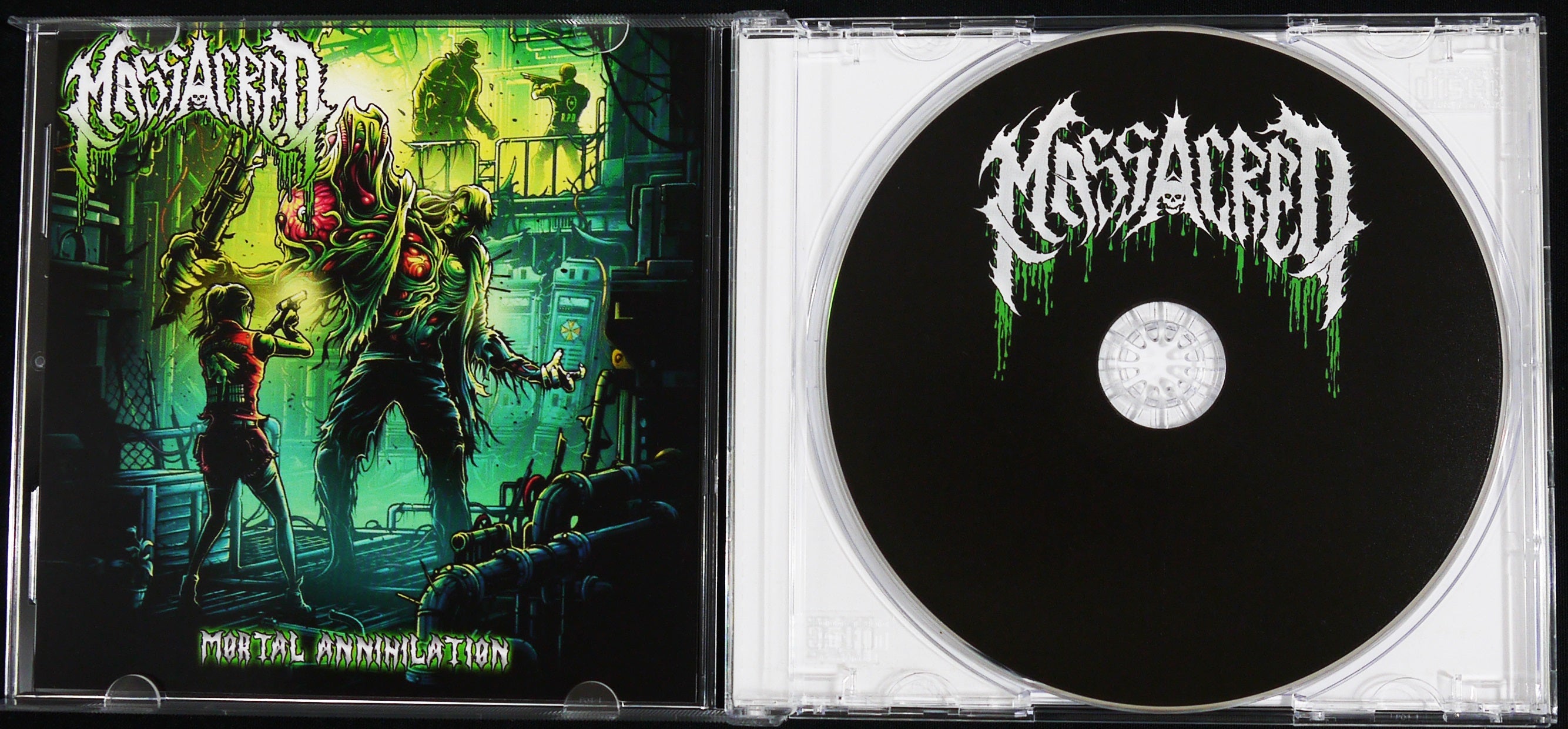 MASSACRED - Mortal Annihilation CD – grindfather.prod