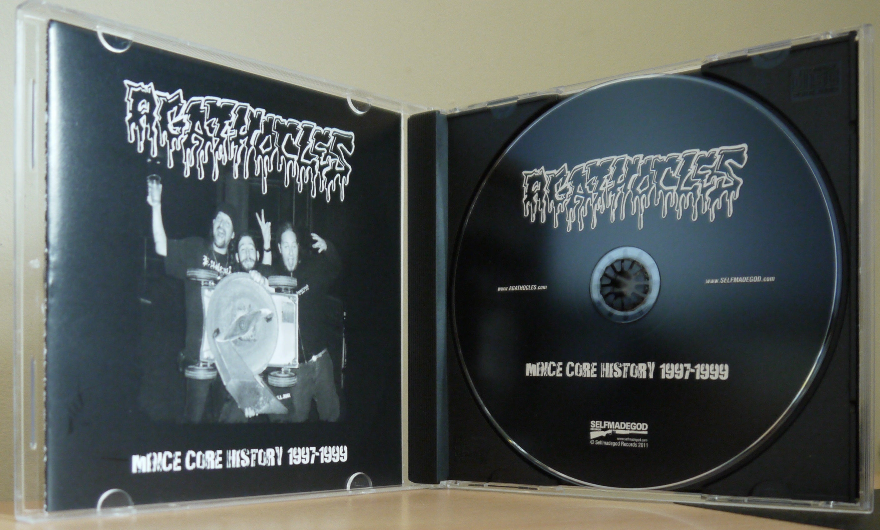 AGATHOCLES - Mince Core History 1997 - 1999 CD – grindfather.prod