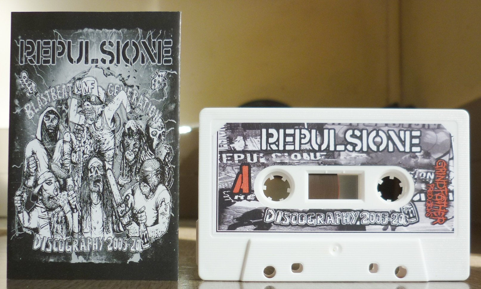 REPULSIONE - Discography 2005-2011 Tape – grindfather.prod