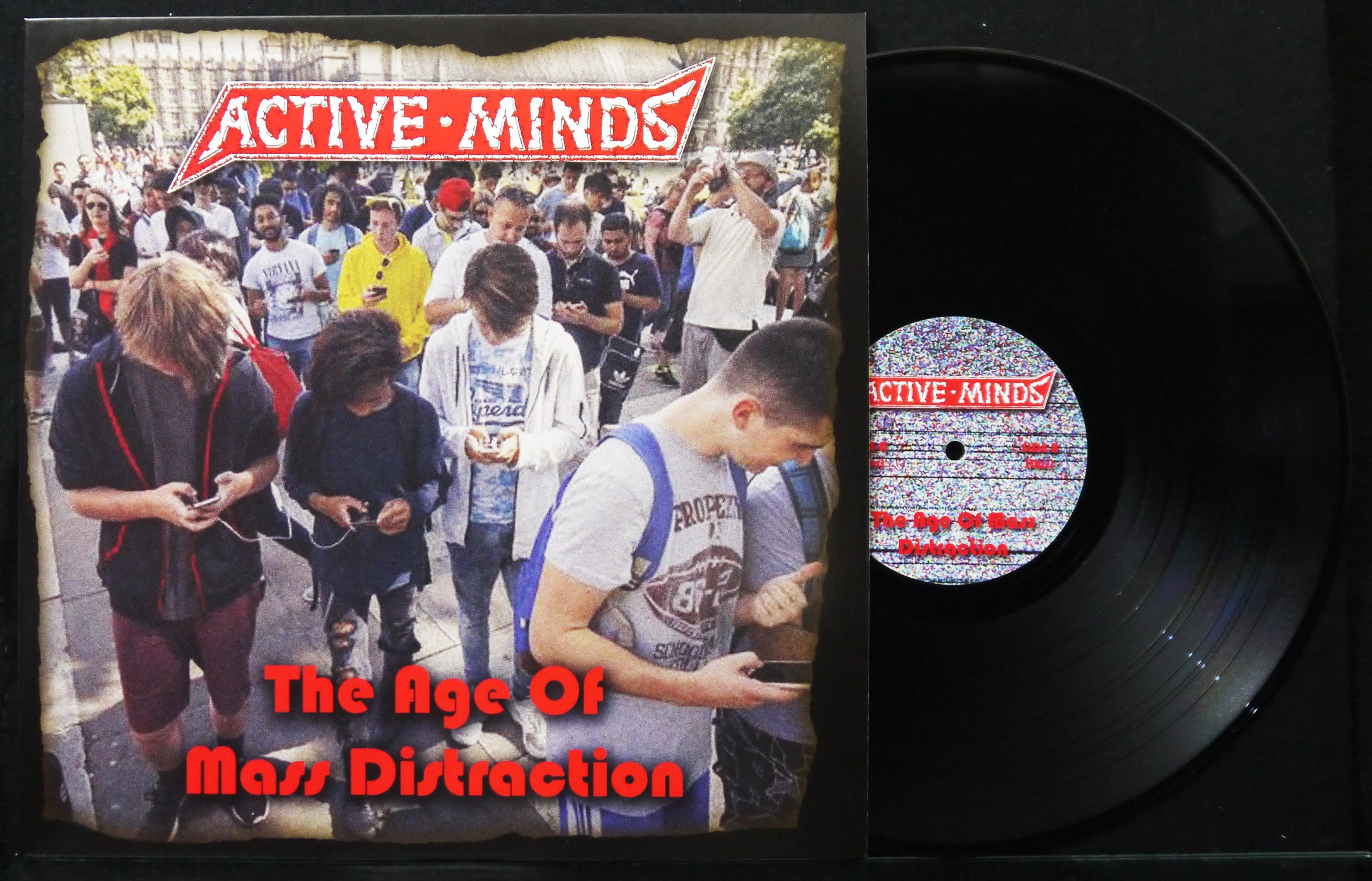 ACTIVE MINDS - The Age Of Mass Distraction 12" – grindfather.prod
