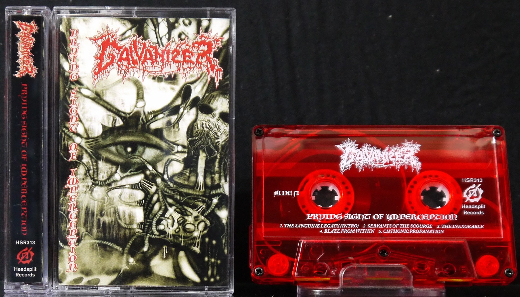 GALVANIZER - Prying Sight Of Imperception MC Tape (US Version ...