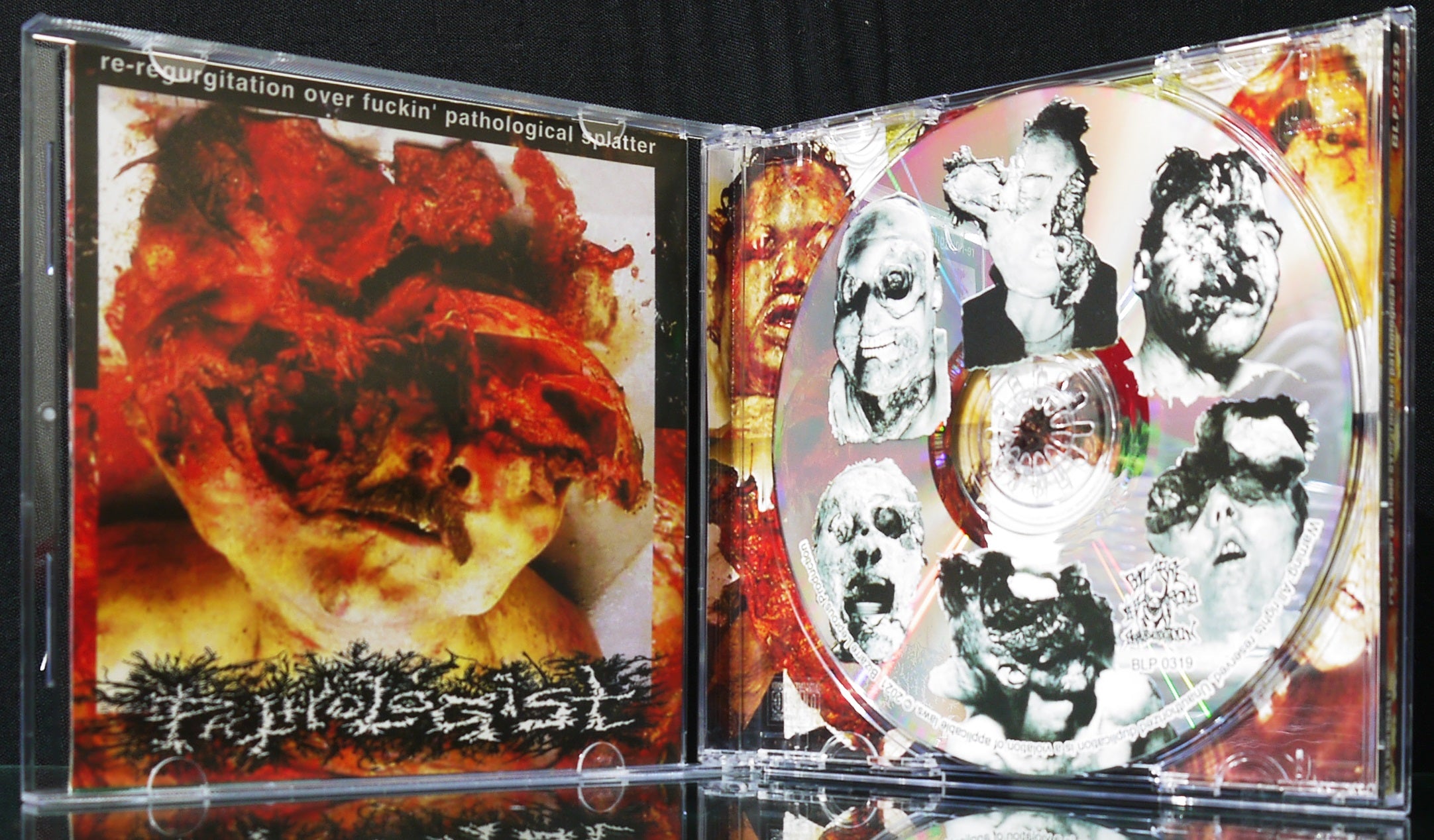 PATHOLOGIST - Re-regurgitation over fuckin' pathological splatter CD ...