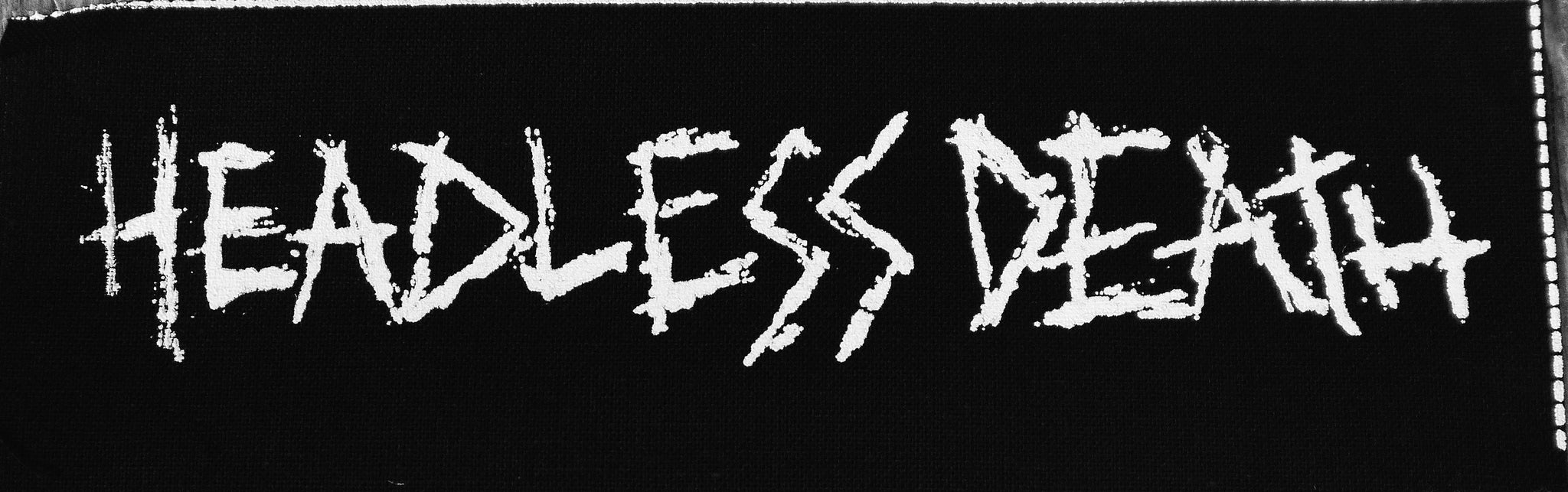 HEADLESS DEATH - Logo Patch – grindfather.prod
